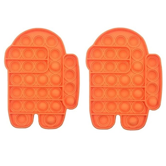Unbranded | Toys | 2 Pack Push Popping Bubble Sensory Fidget Toys ...